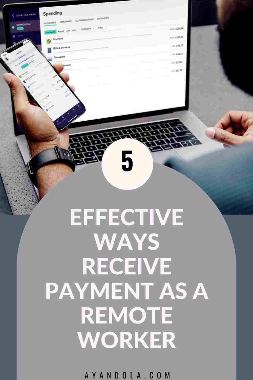 How to Receive Payment as a Remote Worker - Ayandola's Pen